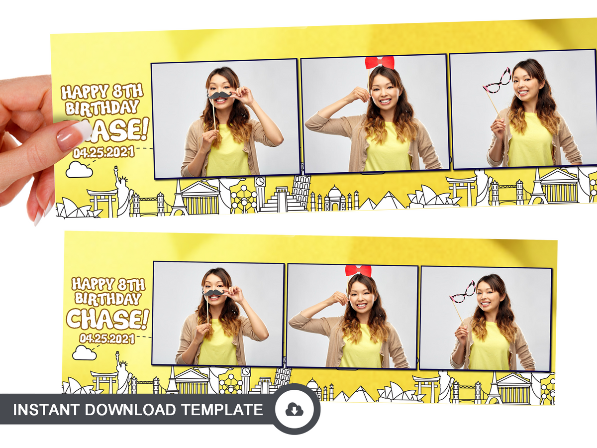 City Skylines - Photo Booth Template | Boothify
