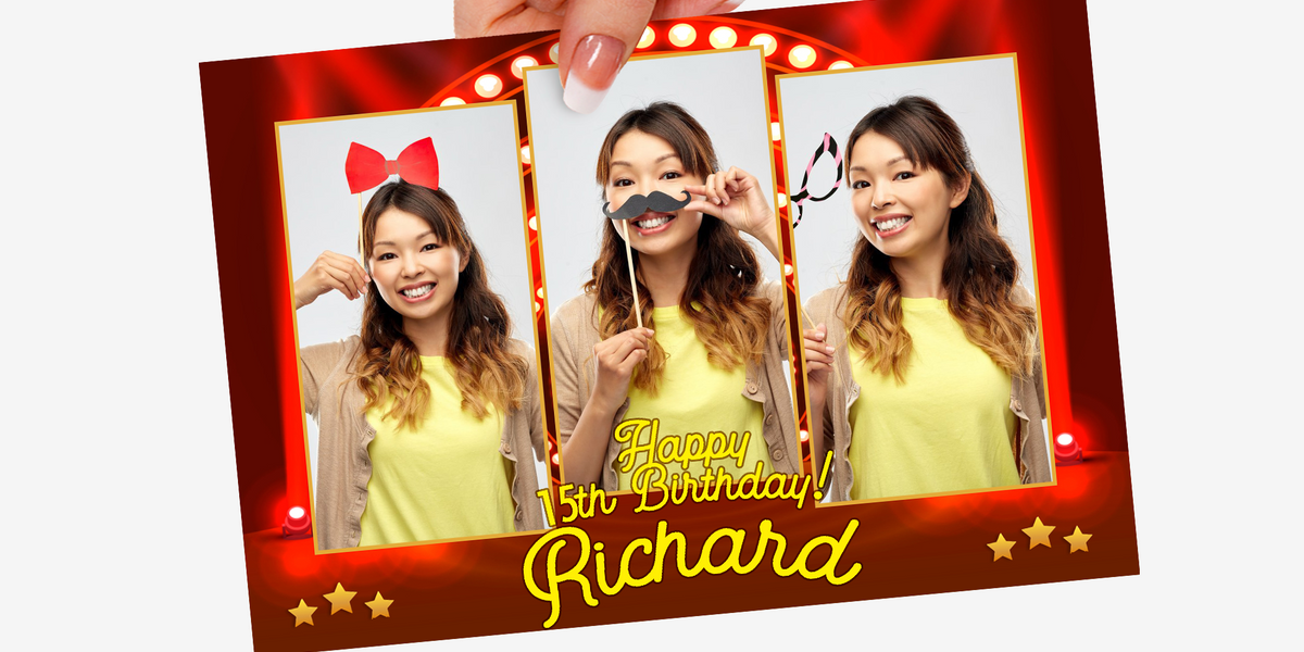 Theater Stage - Photo Booth Template | Boothify