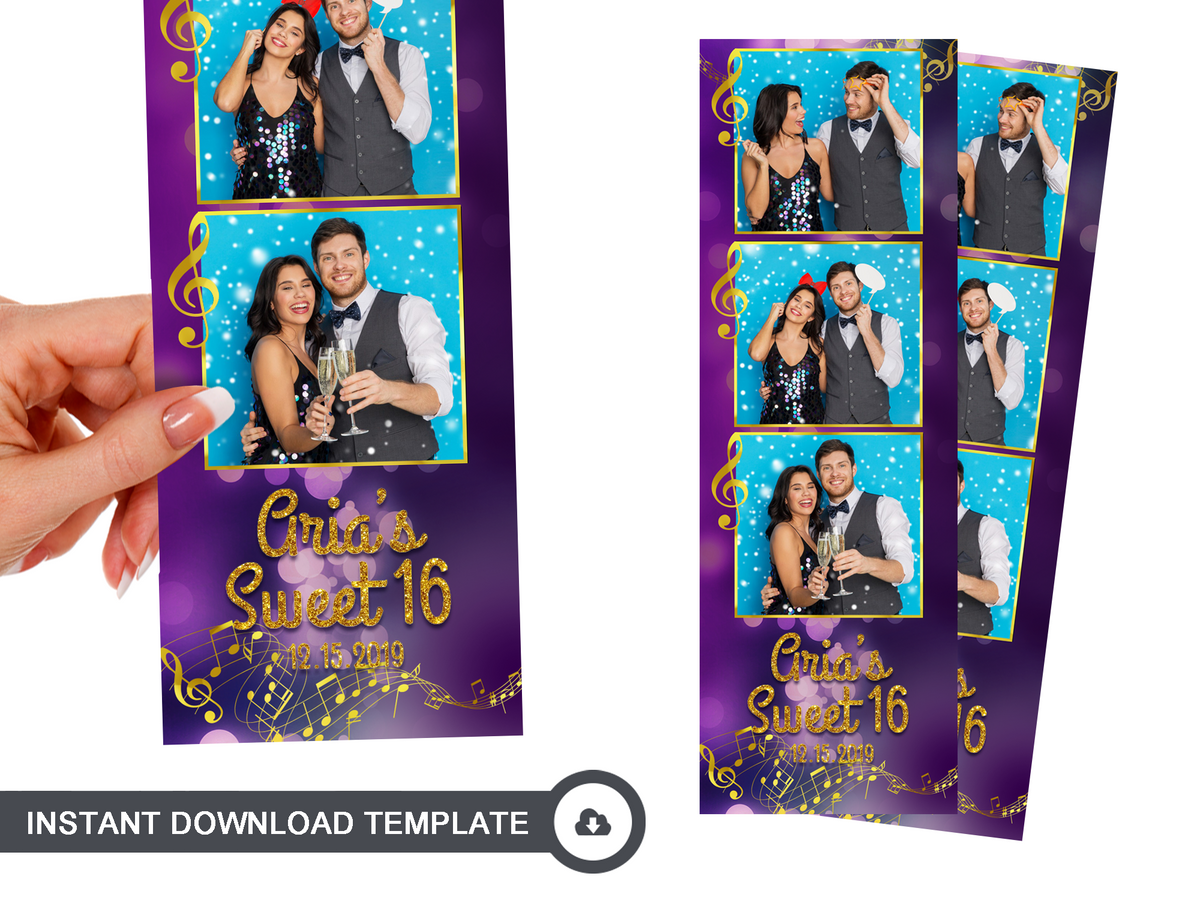 Musical Dream - Photo Booth Template | Boothify